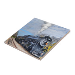 Steam Engine Tile | Zazzle