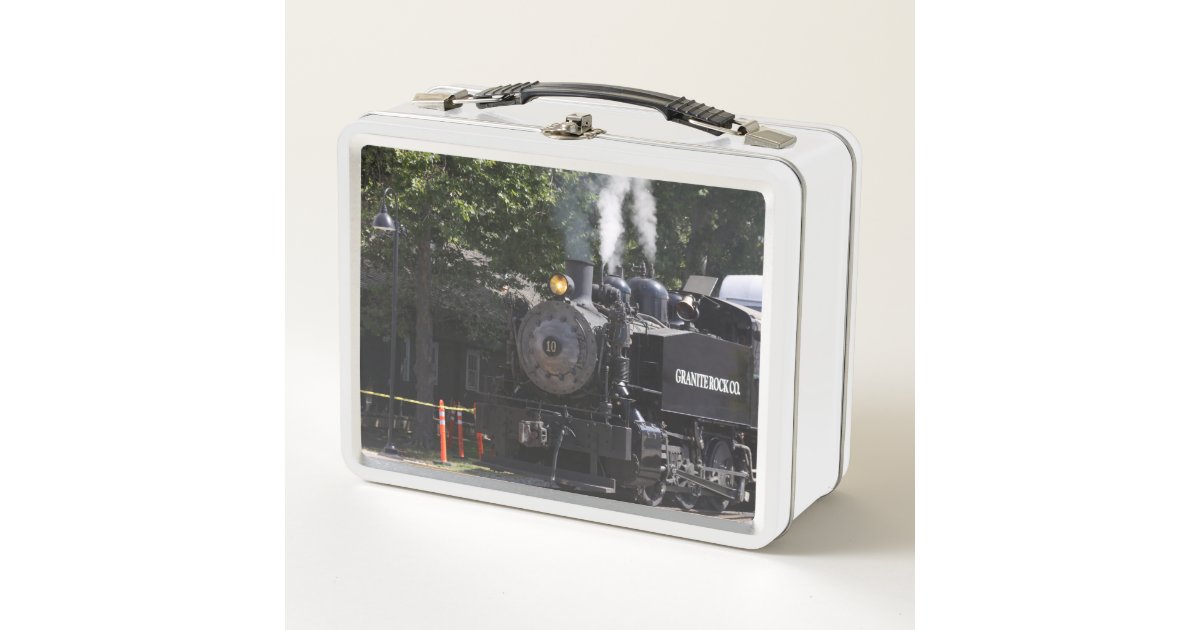 Steam Engine Train Lunch Box | Zazzle