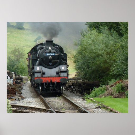 Steam Engine Train Poster | Zazzle