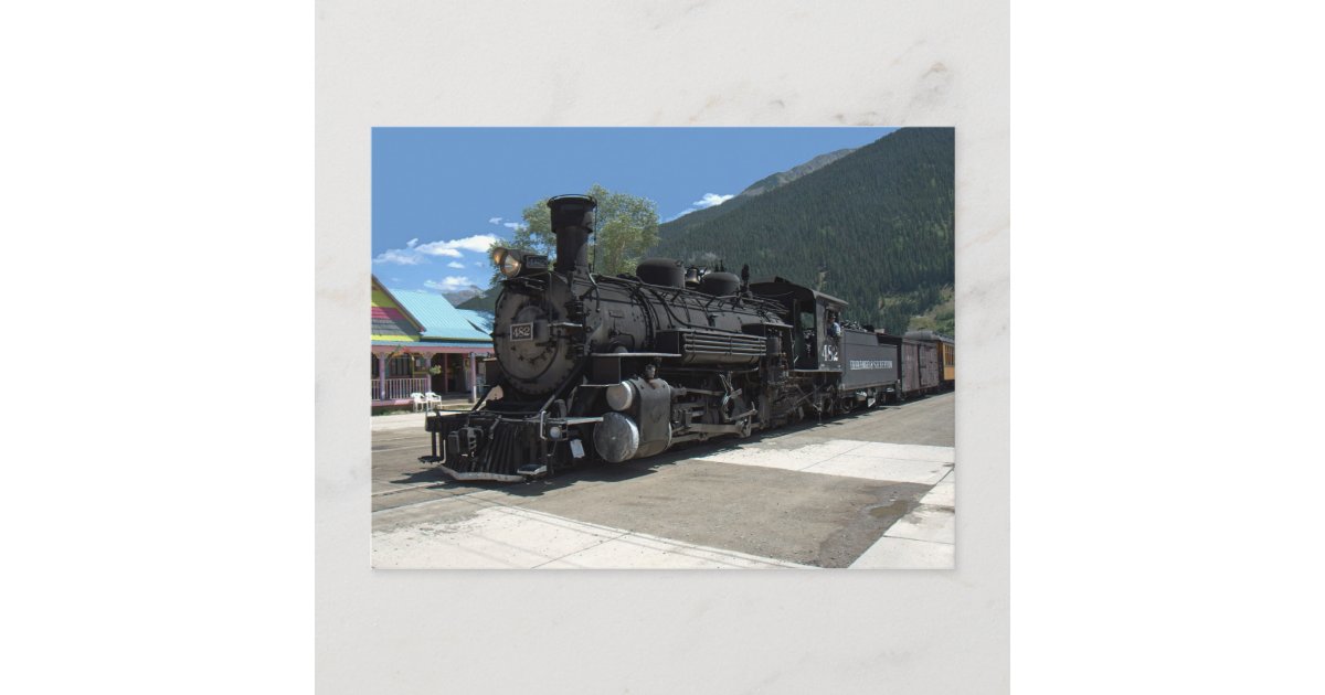 Steam locomotive 482, Durango & Silverton Postcard | Zazzle