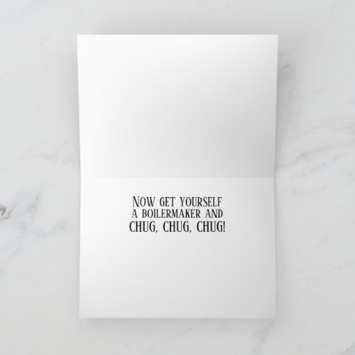 Steam Locomotive Boilermaker Train Funny Birthday Card | Zazzle