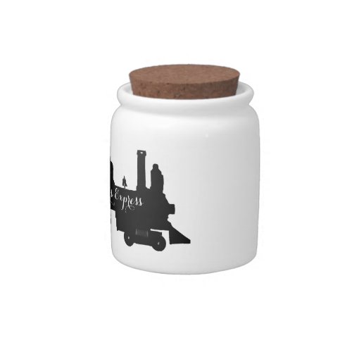 Steam Locomotive Engine Candy Money Jars | Zazzle