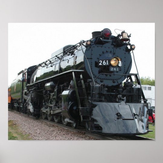 Steam Locomotive Poster | Zazzle.com