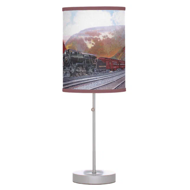 Steam Locomotive Table Lamp | Zazzle