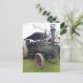 Steam Tractor Postcard | Zazzle