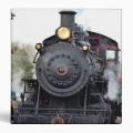 Steam Train 3 Ring Binder | Zazzle