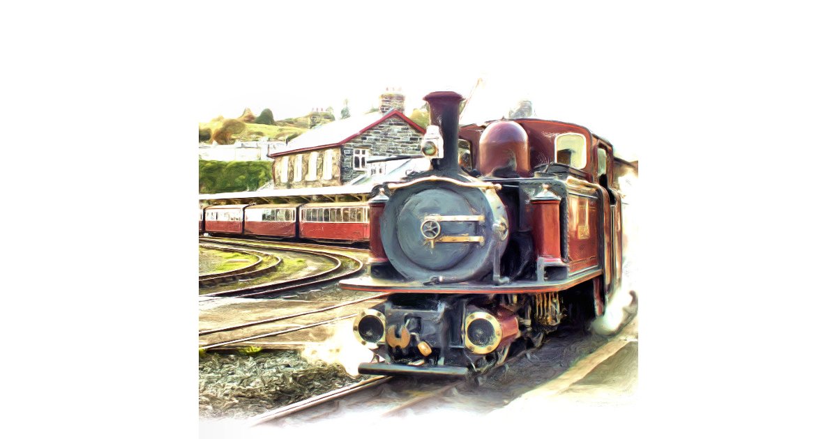 STEAM TRAIN CARD | Zazzle