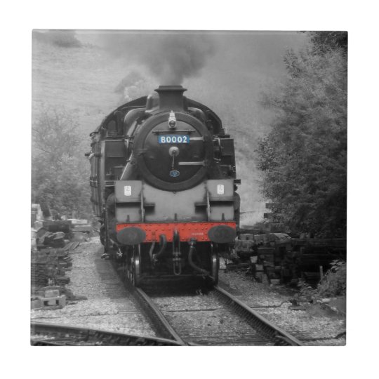 Steam Train Decorative Tile | Zazzle.com