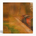 Steam Train Locomotive Travel Photo Album (Binder) 3 Ring Binder | Zazzle