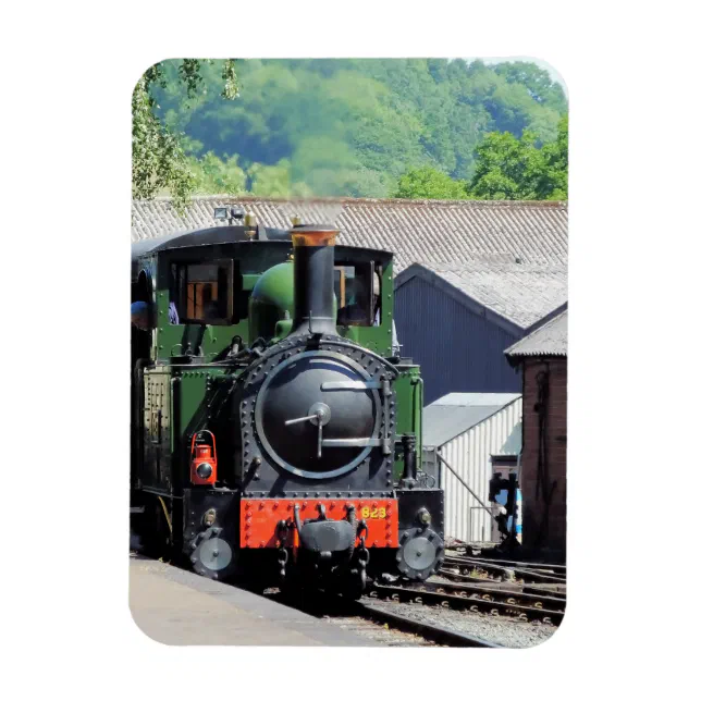 STEAM TRAIN MAGNET | Zazzle