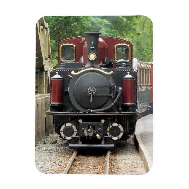 STEAM TRAIN MAGNET | Zazzle