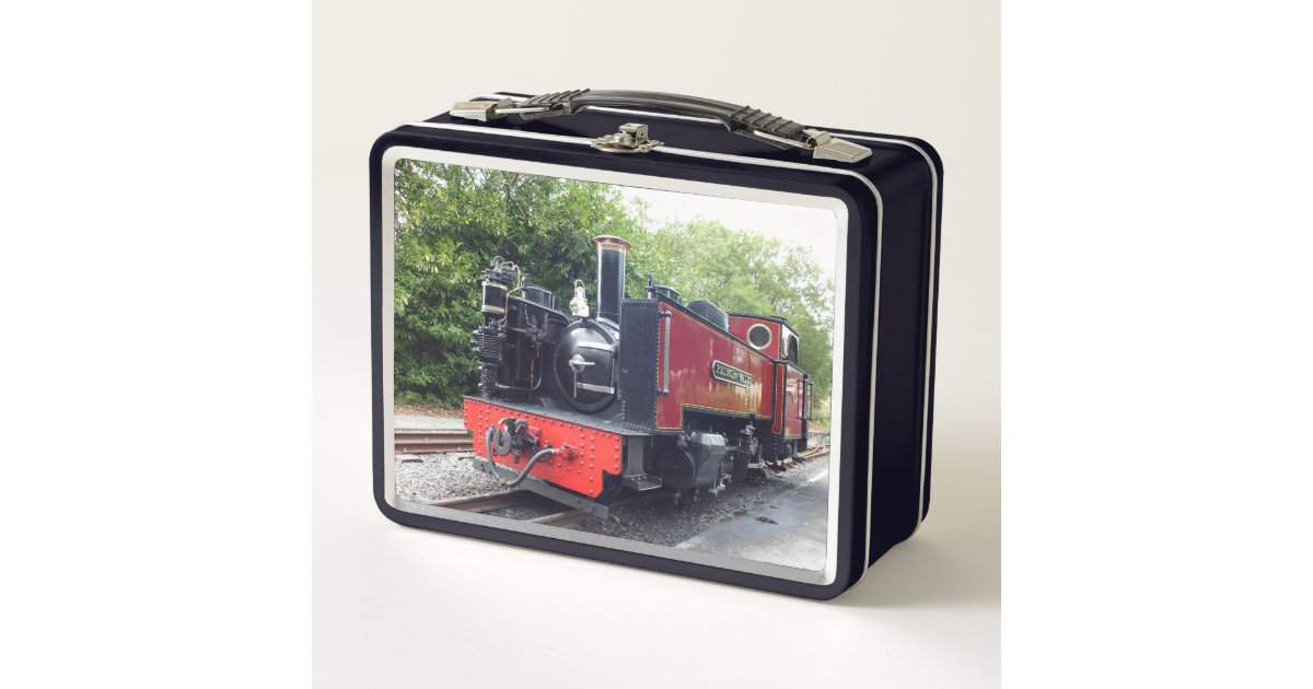 STEAM TRAIN METAL LUNCH BOX | Zazzle