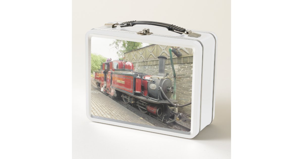 STEAM TRAIN METAL LUNCH BOX | Zazzle