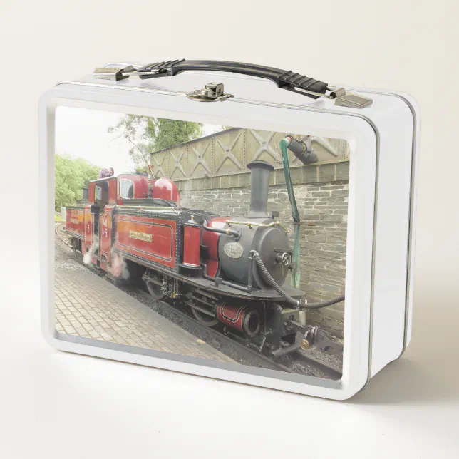 STEAM TRAIN METAL LUNCH BOX | Zazzle