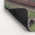 Steam train mouse pad | Zazzle