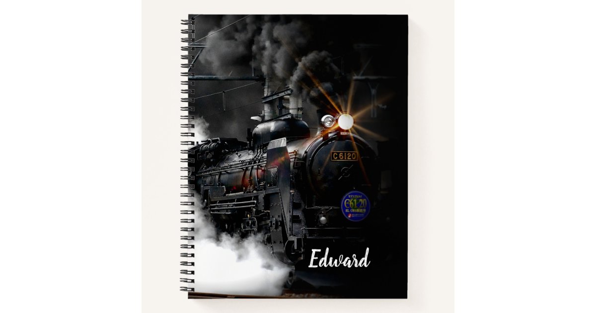 Steam Train Notebook | Zazzle