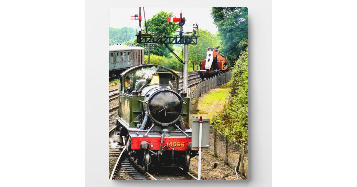 STEAM TRAIN PLAQUE | Zazzle