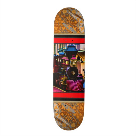 Steam Train Skateboard | Zazzle.com