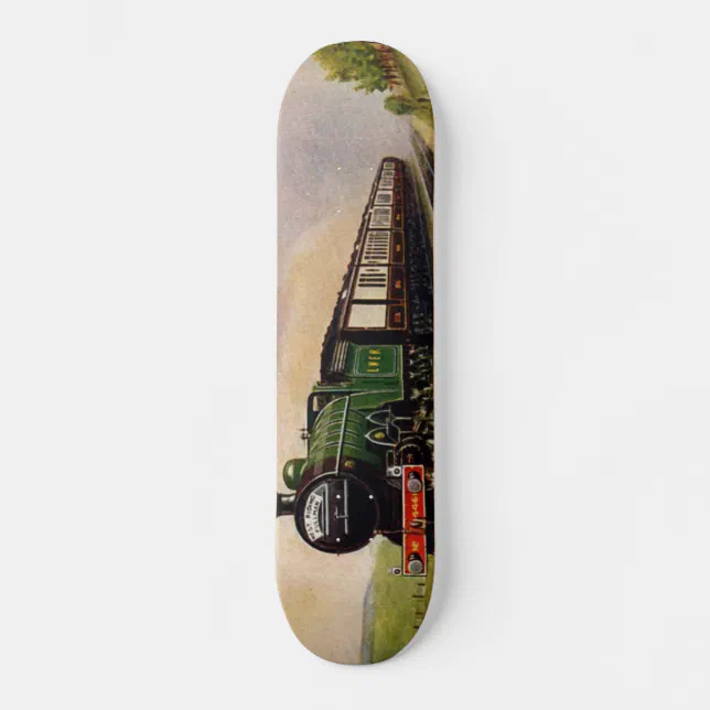 Steam Train Skateboard | Zazzle