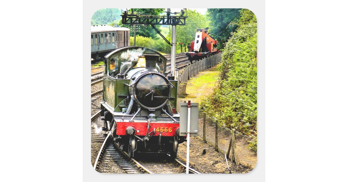 STEAM TRAIN Sticker | Zazzle