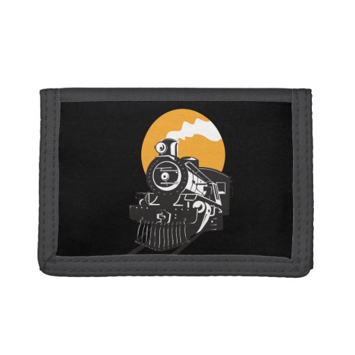 Steam Train Wallet | Zazzle