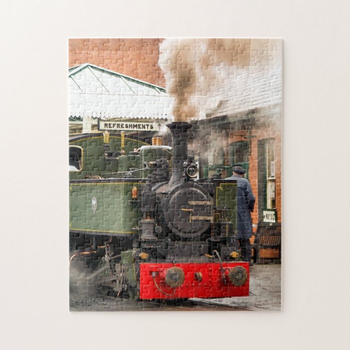 STEAM TRAINS JIGSAW PUZZLE | Zazzle.com