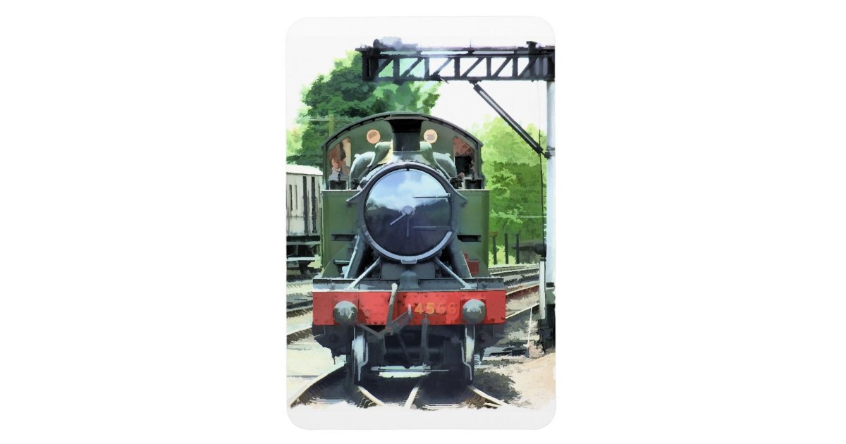 STEAM TRAINS MAGNET | Zazzle