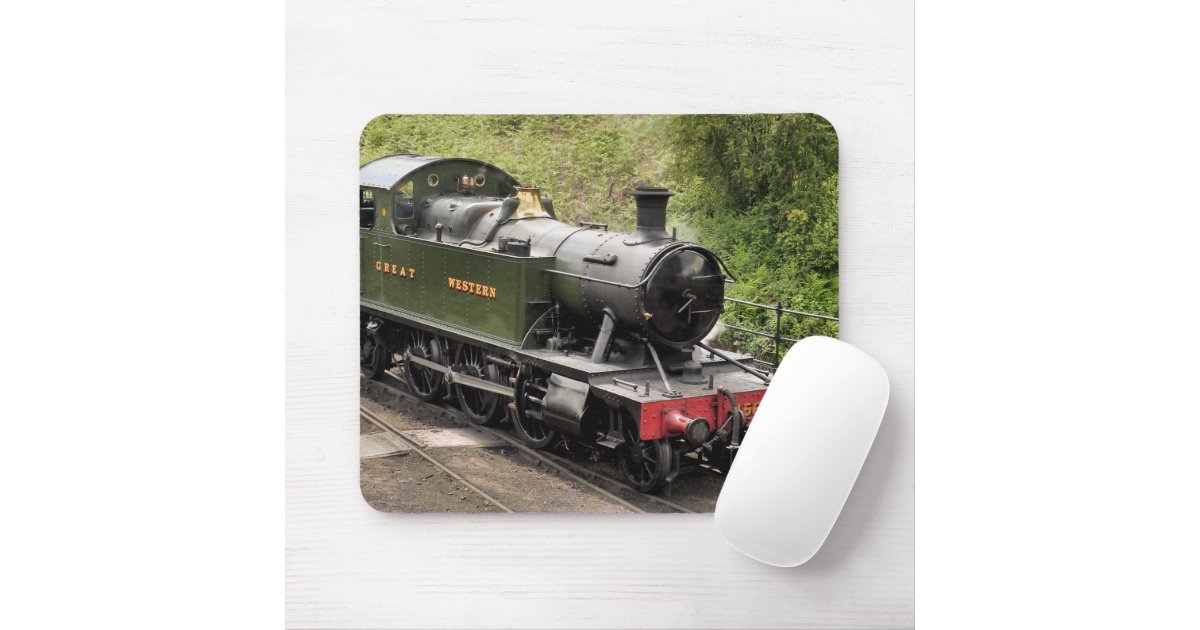 STEAM TRAINS MOUSE PAD | Zazzle