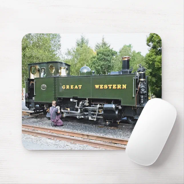 STEAM TRAINS MOUSE PAD | Zazzle