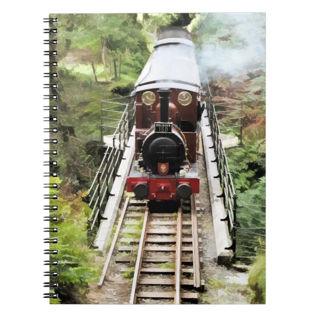 STEAM TRAINS NOTEBOOK | Zazzle
