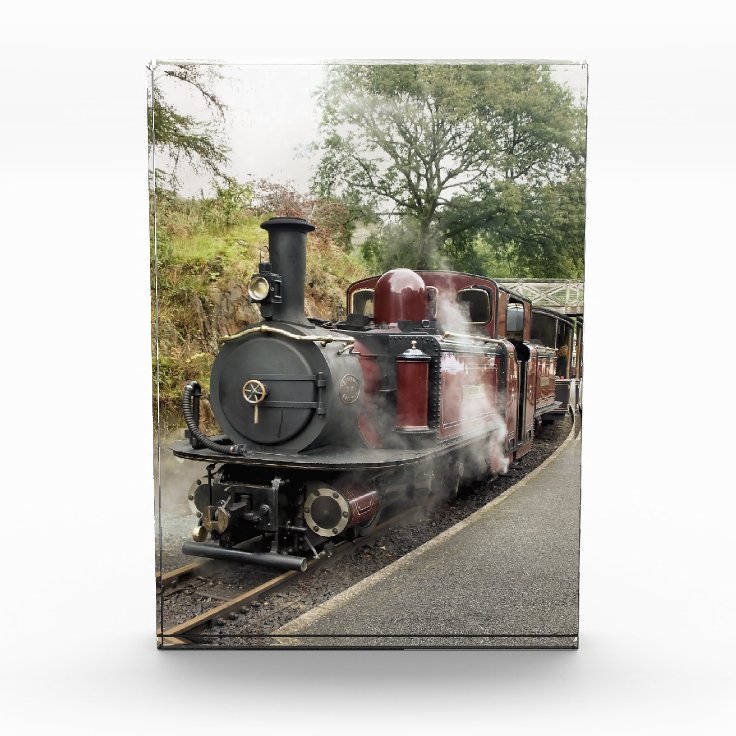 STEAM TRAINS PHOTO BLOCK | Zazzle