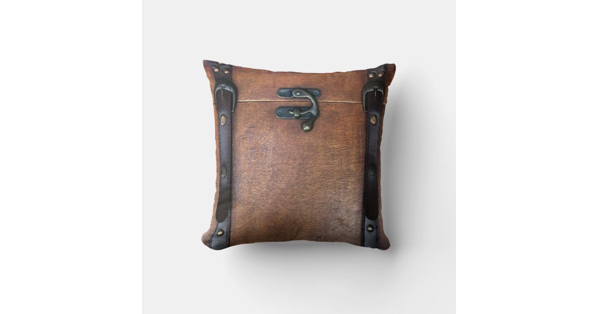 Steam Trunk Throw Pillow | Zazzle