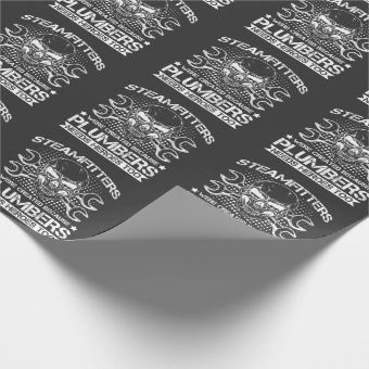 Steamfitter Humor Steam Pipe Pipefitter Dad Wrapping Paper | Zazzle