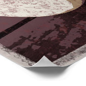 Steaming Rustic Java Mug Poster | Zazzle