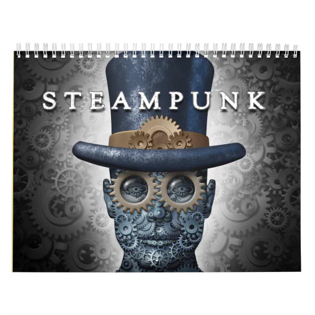 Steampunk and steam punk Calendar | Zazzle