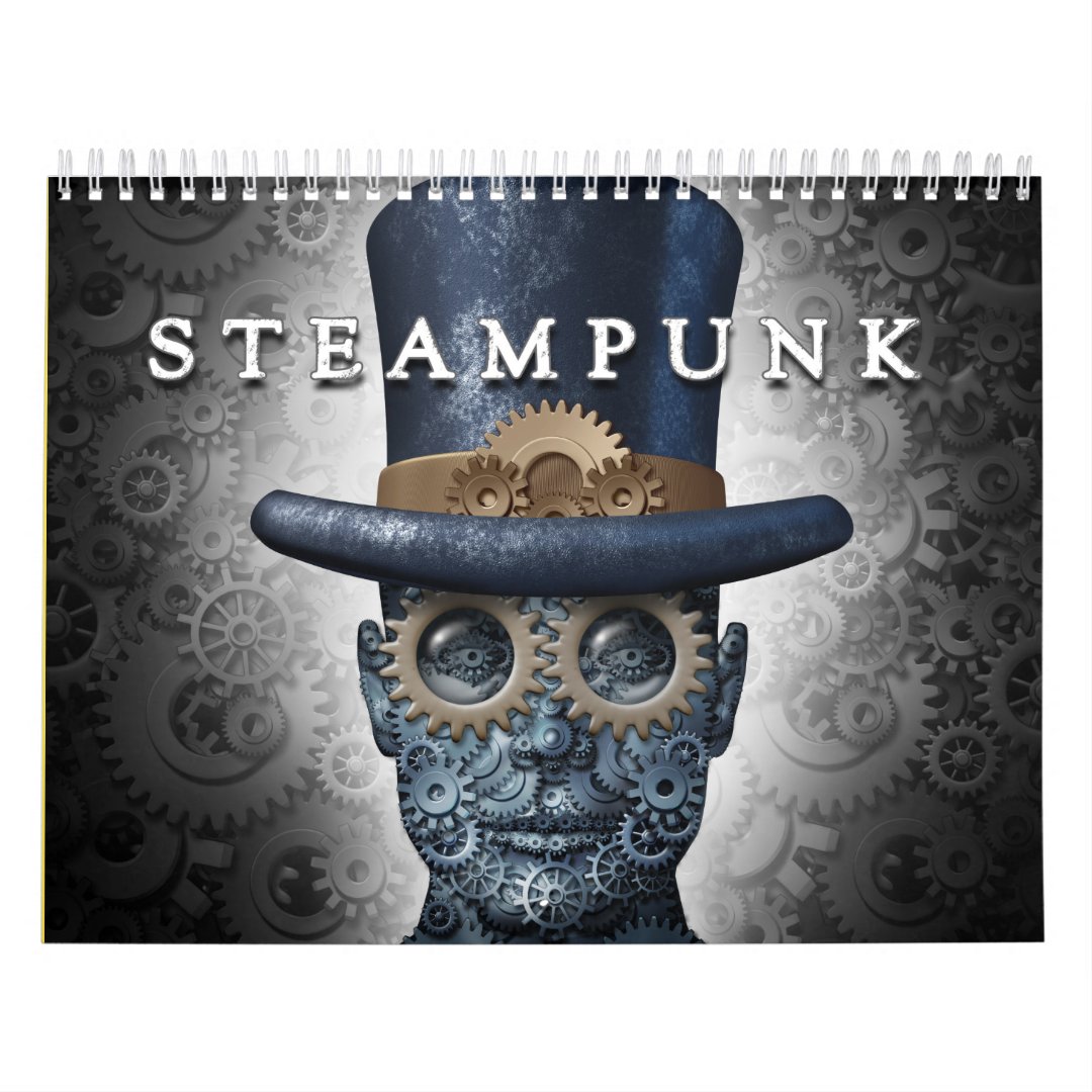 Steampunk and steam punk Calendar | Zazzle