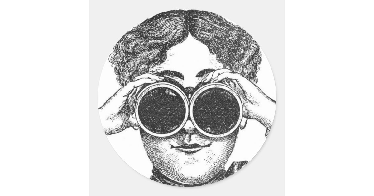 Steampunk Binoculars Sticker | Zazzle