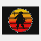 Steampunk Buccaneers Talk Like a Pirate Day Argh! Sign | Zazzle