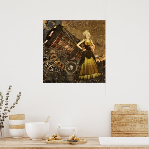 Steampunk - Ceris Telescopic Dreams Poster | Zazzle