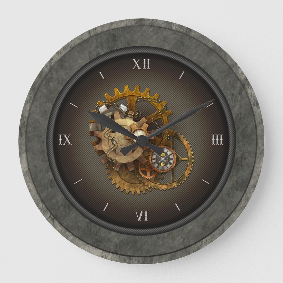 SteamPunk Clocks & Cogs | Zazzle