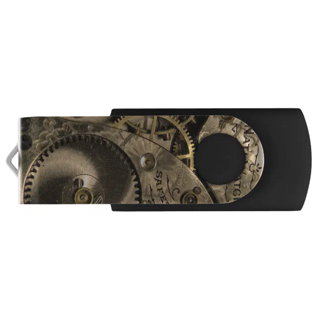 Steampunk Clockwork USB Flash Drive | Zazzle