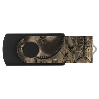 Steampunk Clockwork USB Flash Drive | Zazzle