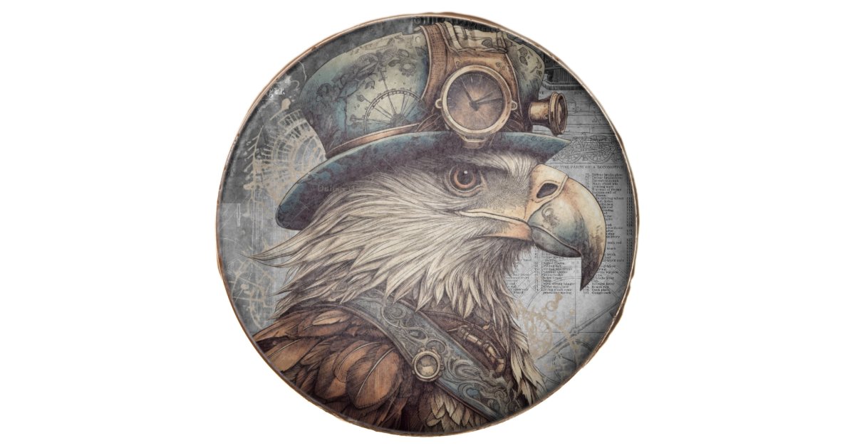 Steampunk Eagle Chocolate Covered Oreo | Zazzle
