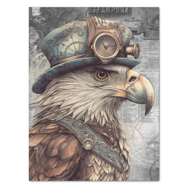 Steampunk Eagle Tissue Paper | Zazzle