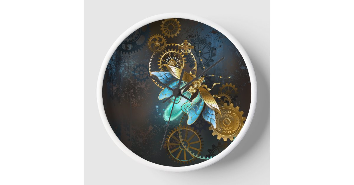 Steampunk Firefly Clock | Zazzle
