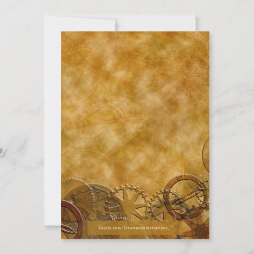 Steampunk Invitation | Zazzle