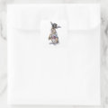 Steampunk March Hare Square Sticker | Zazzle
