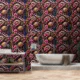 Steampunk Metal Gears and Pink Roses Wallpaper | Zazzle