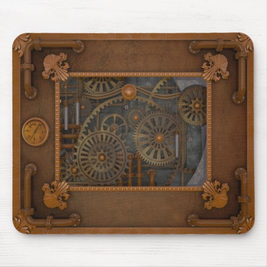 Steampunk Mouse Pad | Zazzle.com