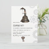 Steampunk Party Invitation | Zazzle